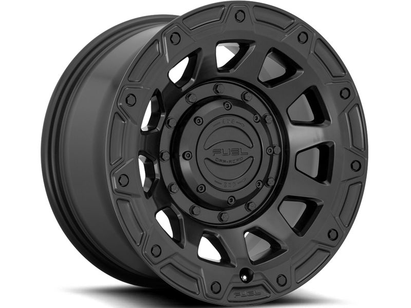 Fuel Matte Black Tracker Wheels | Havoc Offroad