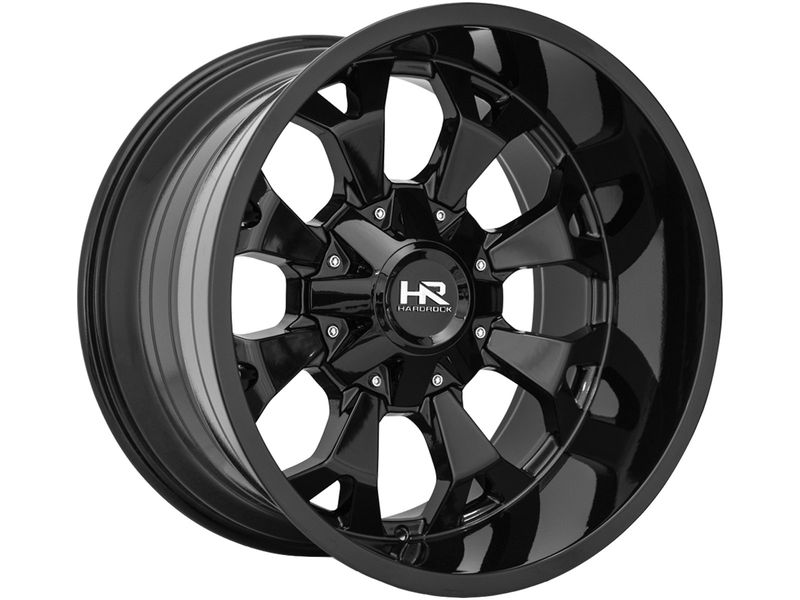 Hardrock Gloss Black Devastator Wheels | Havoc Offroad