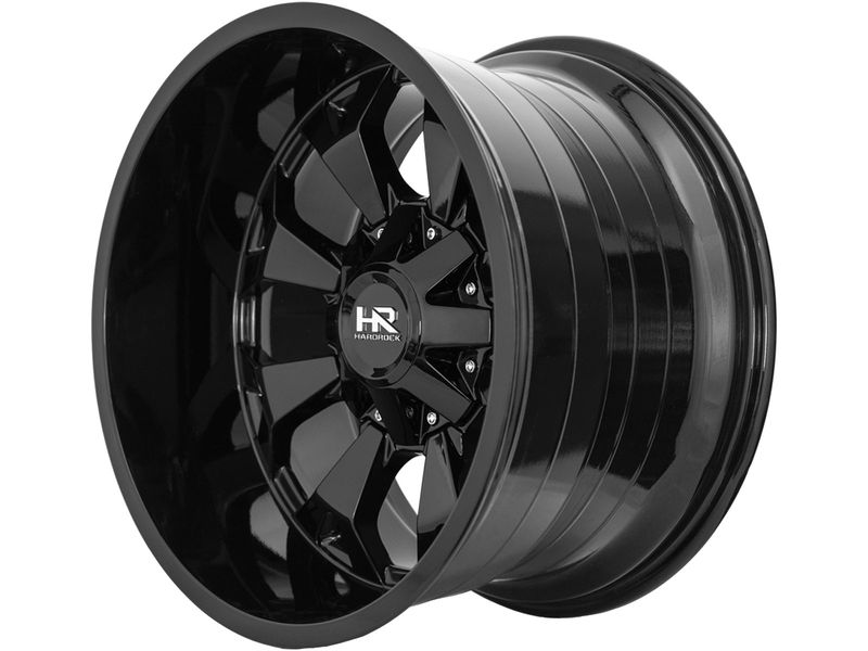 DWG-H711-221070125GB Hardrock Gloss Black Devastator Wheel | Havoc Offroad