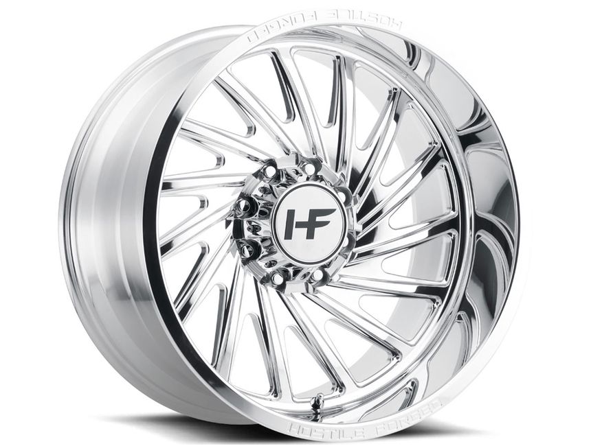 Hostile Forged Polished Chaos Wheels | Havoc Offroad