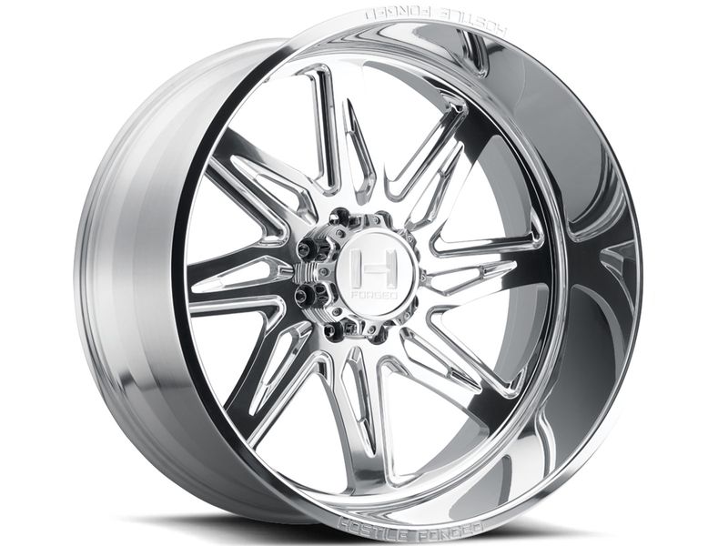 Hostile Forged Polished Tomahawk Wheels | Havoc Offroad