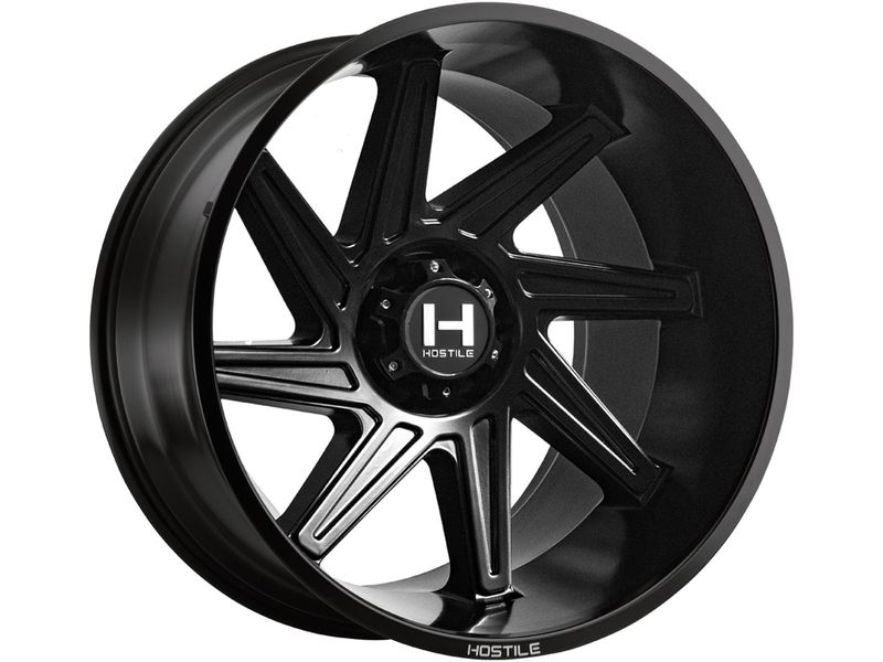 Hostile Matte Black DAGR Wheels | Havoc Offroad