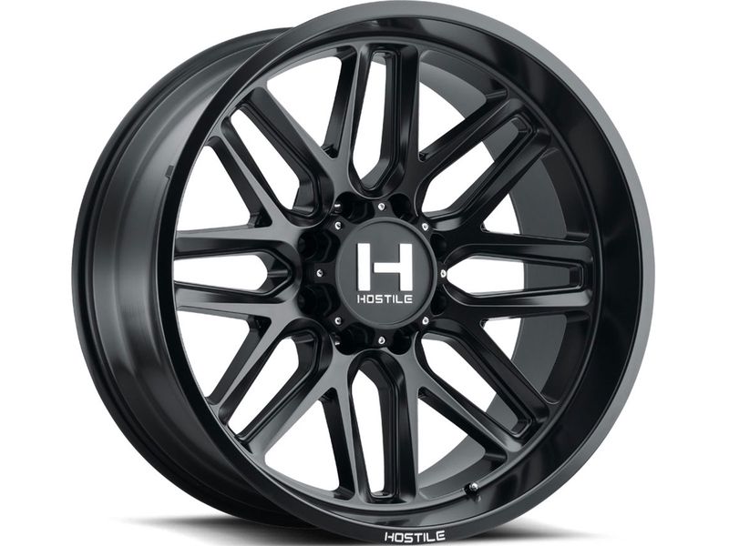Hostile Matte Black Vulcan Wheels | Havoc Offroad
