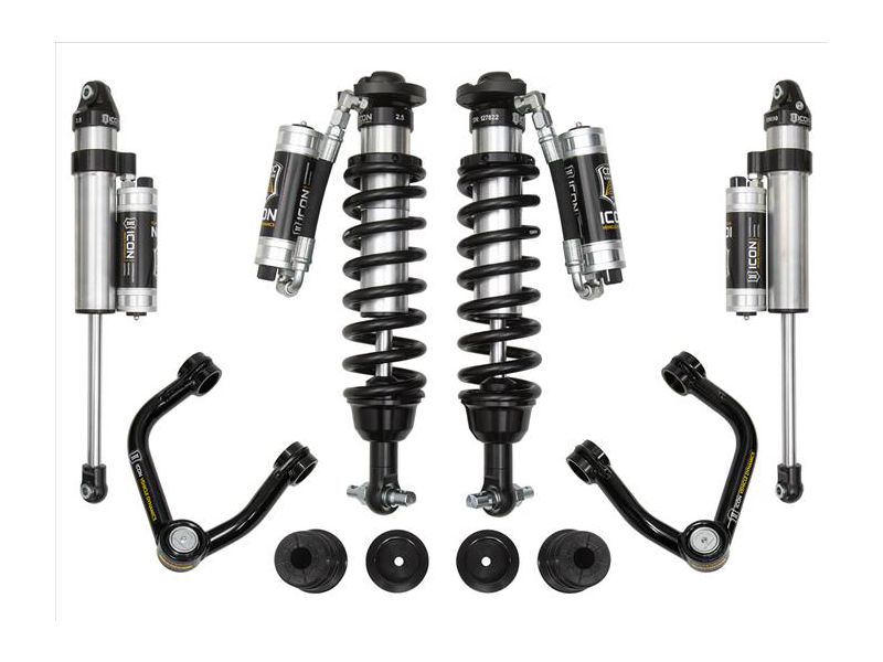 Icon 0 - 3.5" Adjustable Coilover Lift Kit K93205T | Havoc Offroad