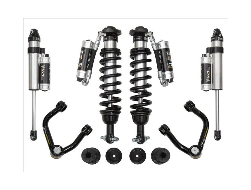Icon 0 - 3.5 Adjustable Coilover Lift Kit ICO-K93205T | Havoc Offroad