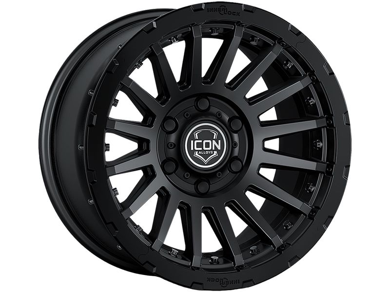 Icon Matte Black Recon Pro Wheels | Havoc Offroad