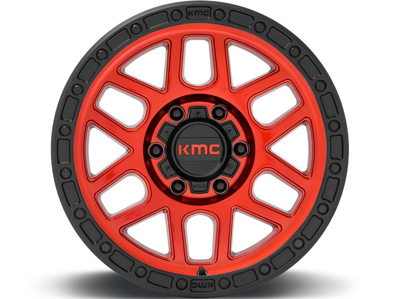 KMC Red KM544 Mesa Wheel KMC-KM54489068918 | Havoc Offroad