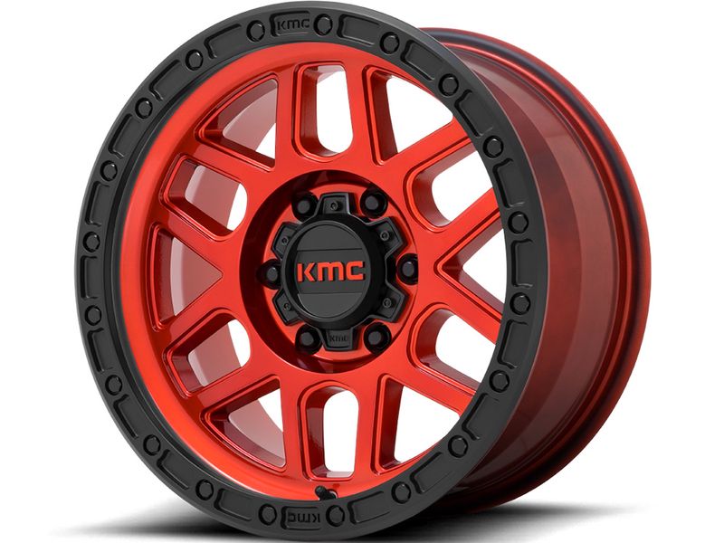 KMC Red KM544 Mesa Wheel KM54429063918 | Havoc Offroad