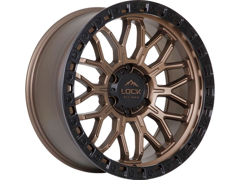 Lock Off-Road Bronze Combat Wheels | Havoc Offroad
