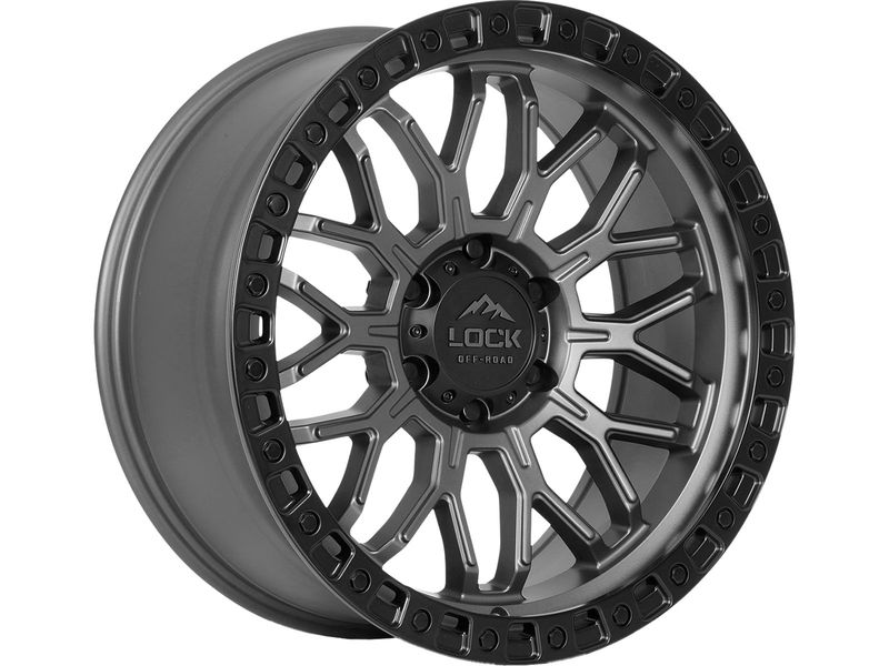 Lock Off-Road Grey Combat Wheels | Havoc Offroad