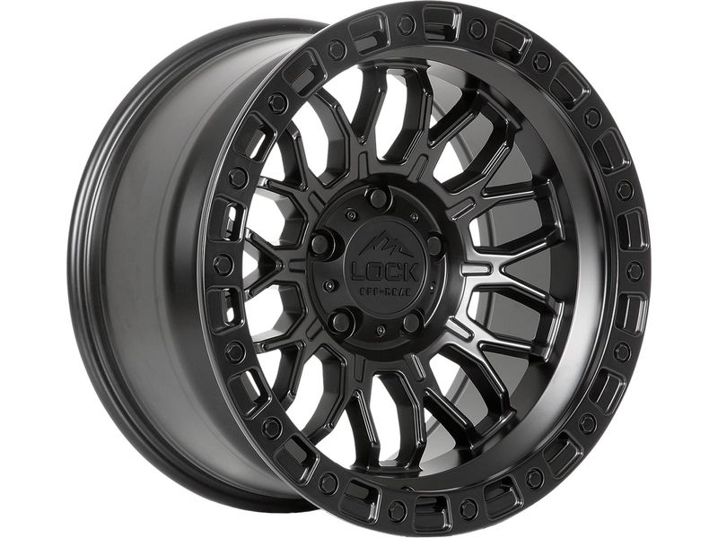 Lock Off-Road Matte Black Combat Wheels | Havoc Offroad