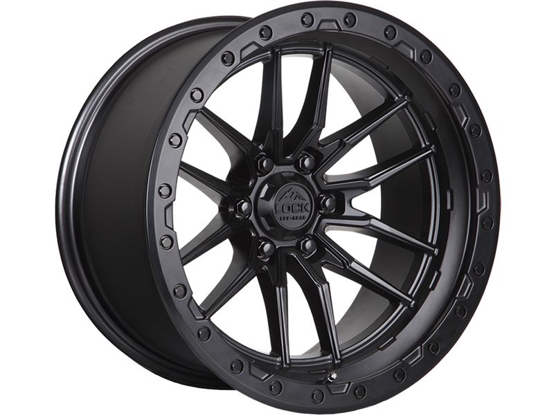 Lock Off-Road Matte Black Krawler Wheels | Havoc Offroad