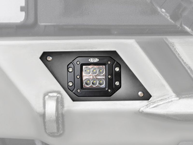 LoD Offroad Destroyer Rear Light Bezel - D-Series Flush Mount JLB1820 ...