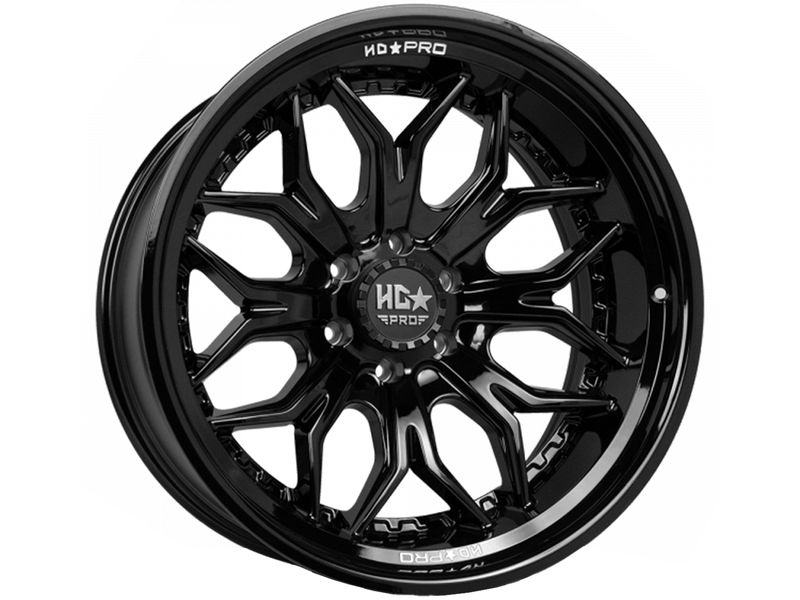 Luxxx HD Gloss Black Pro 5 Wheels | Havoc Offroad