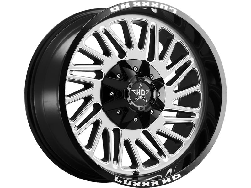 Luxxx HD Machined Gloss Black LHD19 Wheels | Havoc Offroad