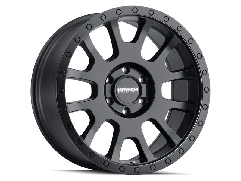 Mayhem Matte Black Scout Wheels | Havoc Offroad