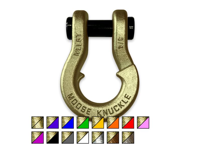 Moose Knuckle Jowl Brass Knuckle 3/4" Split Shackle Color Combo | Havoc ...