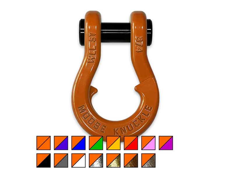 Moose Knuckle Jowl Obscene Orange 3/4" Split Shackle Color Combo ...