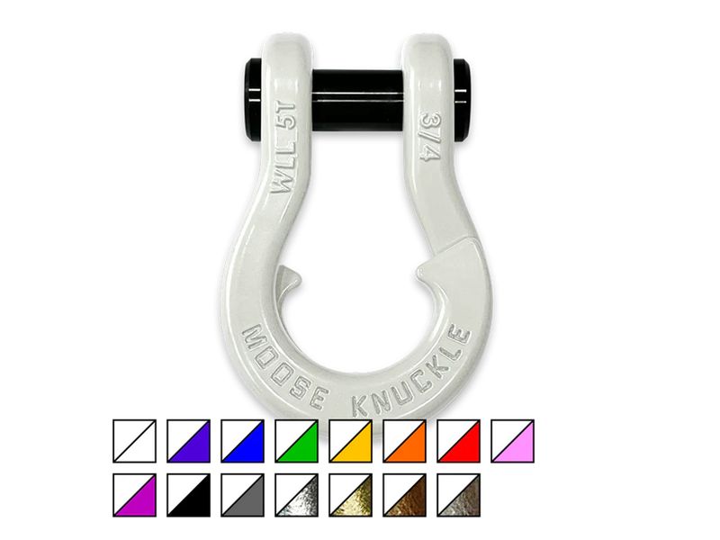 Moose Knuckle Jowl Pure White 3/4" Split Shackle Color Combo | Havoc ...