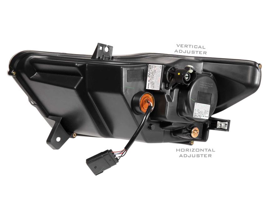 Morimoto XB Black DRL LED Headlights MRM-LF410-ASM | Havoc Offroad