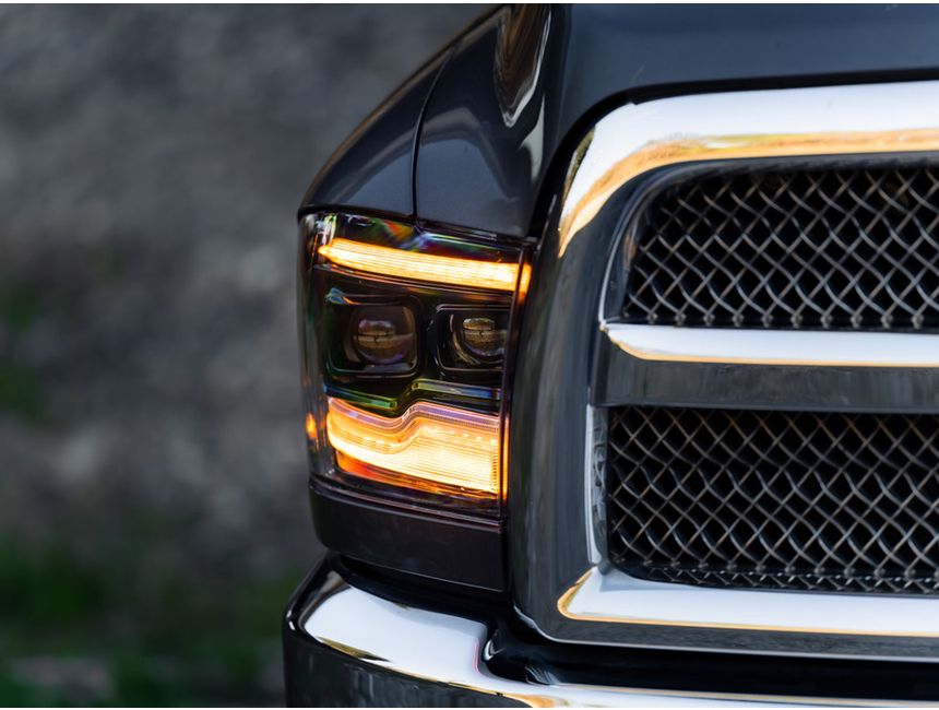 Morimoto XB Black DRL LED Headlights LF520-A-ASM | Havoc Offroad