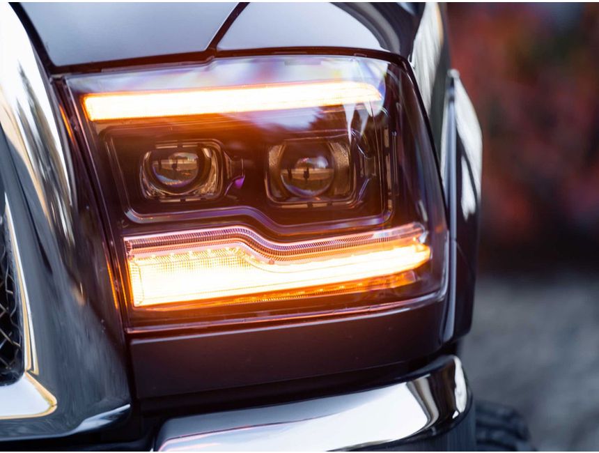 Morimoto XB Black DRL LED Headlights LF520-A-ASM | Havoc Offroad