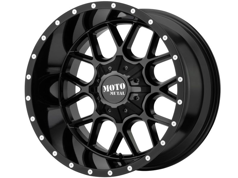 Moto Metal Gloss Black MO986 Siege Wheels | Havoc Offroad