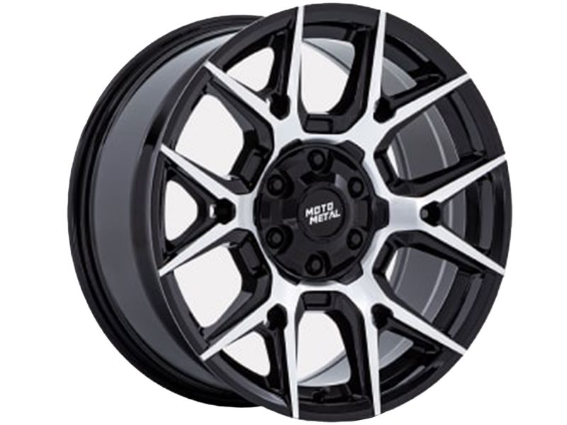 Moto Metal Machined Gloss Black MO813 Mason Wheel MO813BD17856712 ...