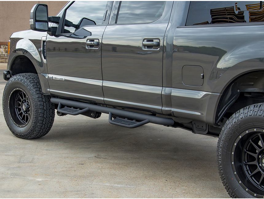 N-Fab Textured Black Cab Length Podium Steps NFB-HPD2080CC-TX | Havoc ...
