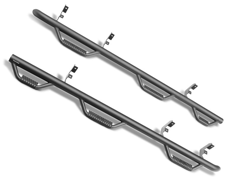 RealTruck N-Fab Black Wheel To Wheel Nerf Bars | Havoc Offroad