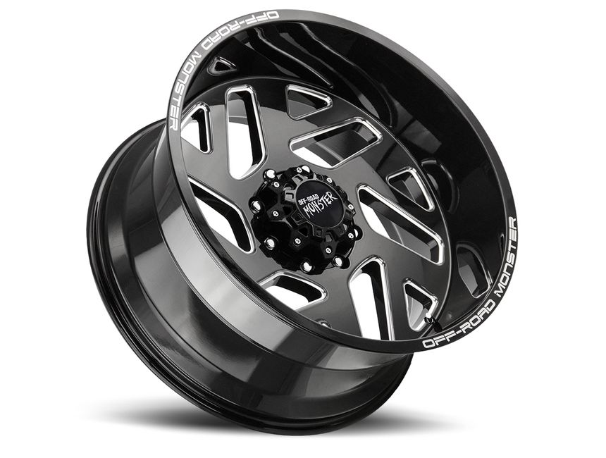 Off-Road Monster Milled Matte Black M19 Wheels | Havoc Offroad