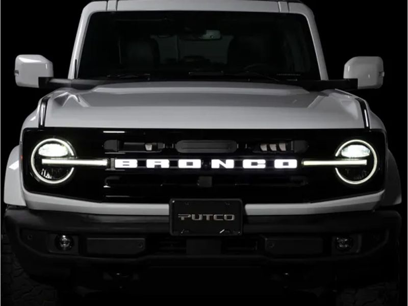 Putco Luminix Ford Bronco LED Emblems | Havoc Offroad