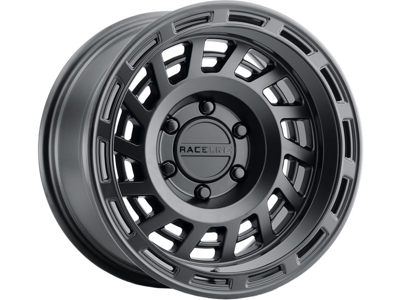Raceline Matte Black Halo Wheels | Havoc Offroad