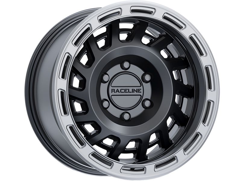 Raceline Matte Black & Silver Halo Wheels | Havoc Offroad