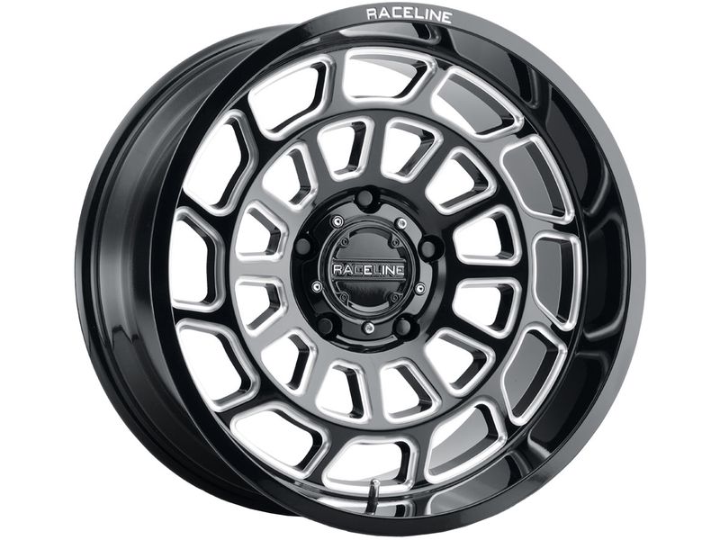 Raceline Milled Gloss Black Warp Wheels | Havoc Offroad