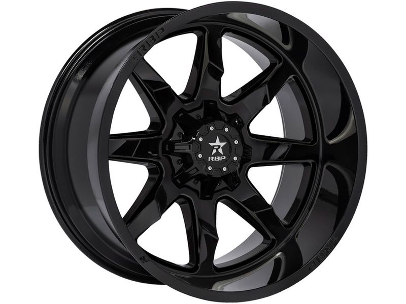 RBP Gloss Black 01R Saharan II Wheels | Havoc Offroad