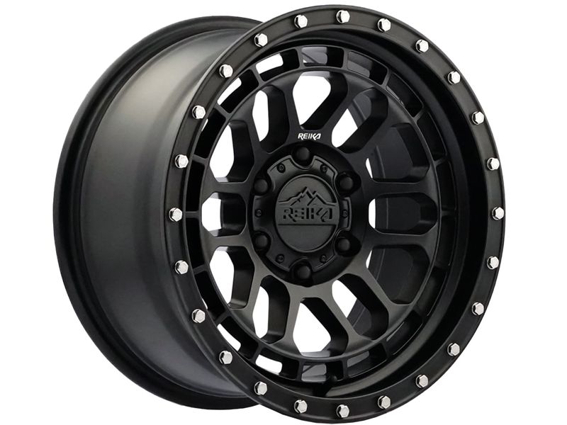 Reika Matte Black Rambler Wheels | Havoc Offroad