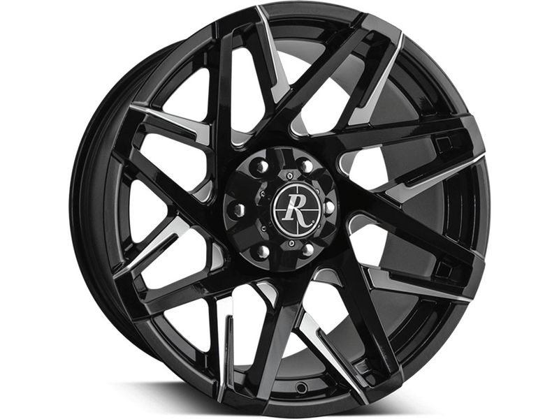 Remington Machined Gloss Black Canyon Wheels | Havoc Offroad