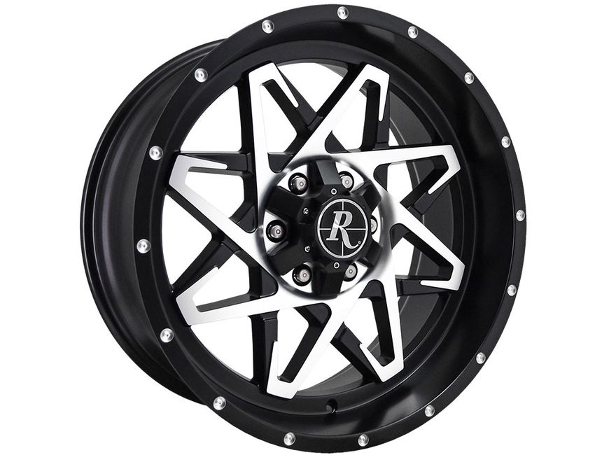 Remington Machined Matte Black Caliber Wheels | Havoc Offroad