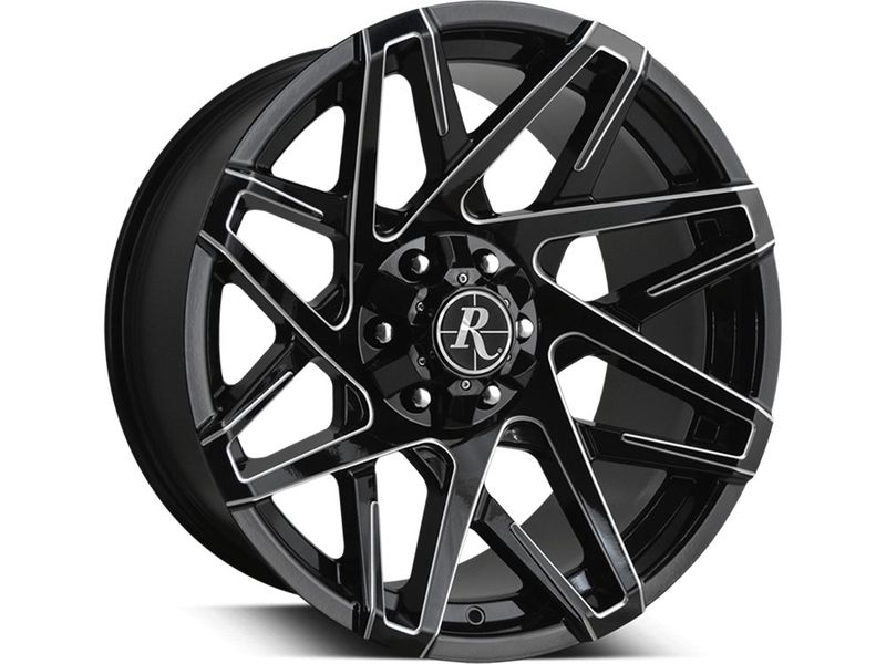 Remington Milled Gloss Black Canyon Wheels | Havoc Offroad