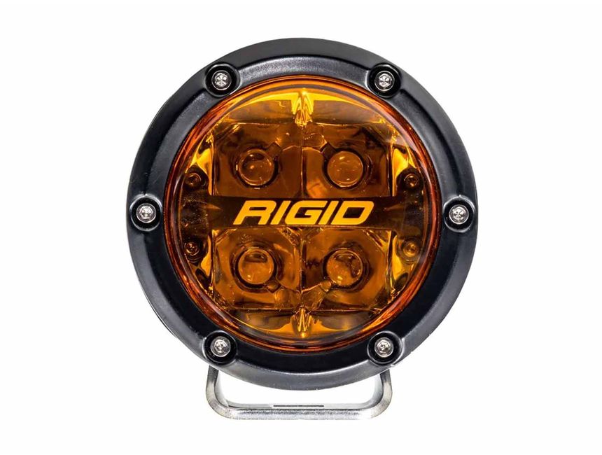 RIGID 4 Amber 360-Series Pro LED Lights 36123 | Havoc Offroad