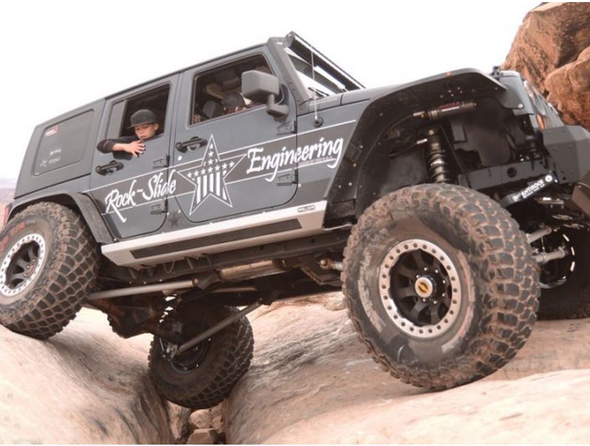 Rock Slide Engineering Step Slider Skid Plate RSE-AX-SP-300-JK4 | Havoc ...