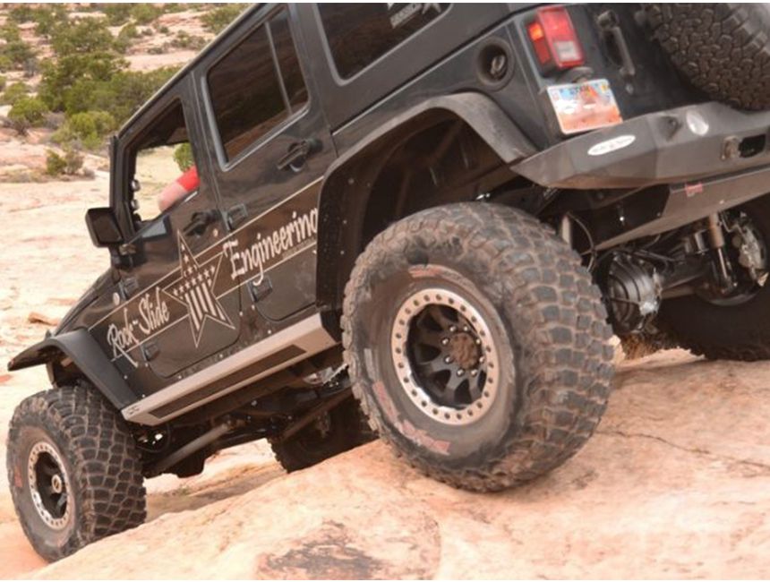 Rock Slide Engineering Step Slider Skid Plate RSE-AX-SP-300-JK4 | Havoc ...