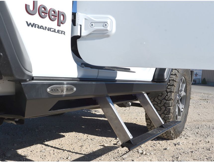 Rock Slide Engineering Gen 3 Step Sliders - JL 2-Door Kit RSE-BD-SS-300 ...