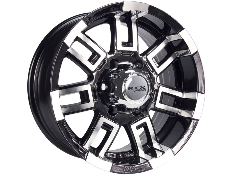 RTX Off-Road Machined Gloss Black Crush Wheels | Havoc Offroad