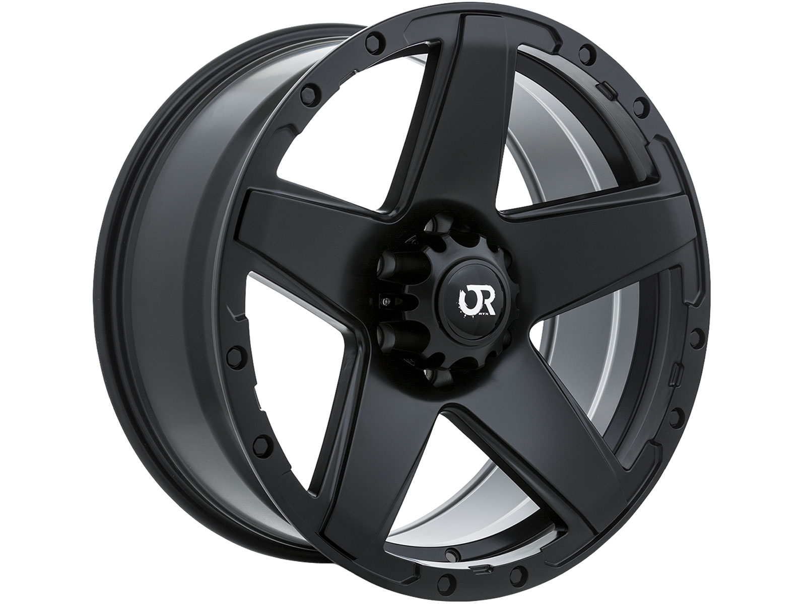 RTX Off-Road Matte Black Outlaw Wheels | Havoc Offroad