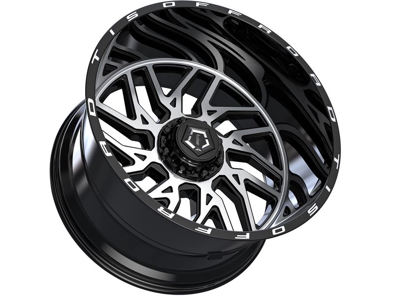 TIS Machined Black 544 Wheels | Havoc Offroad
