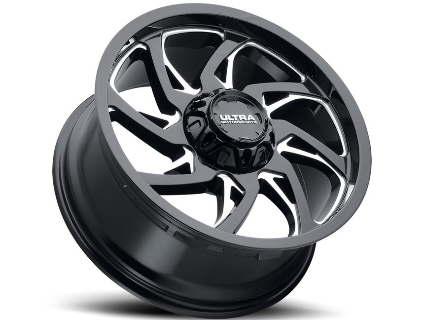 Ultra Milled Gloss Black Villain Wheels | Havoc Offroad