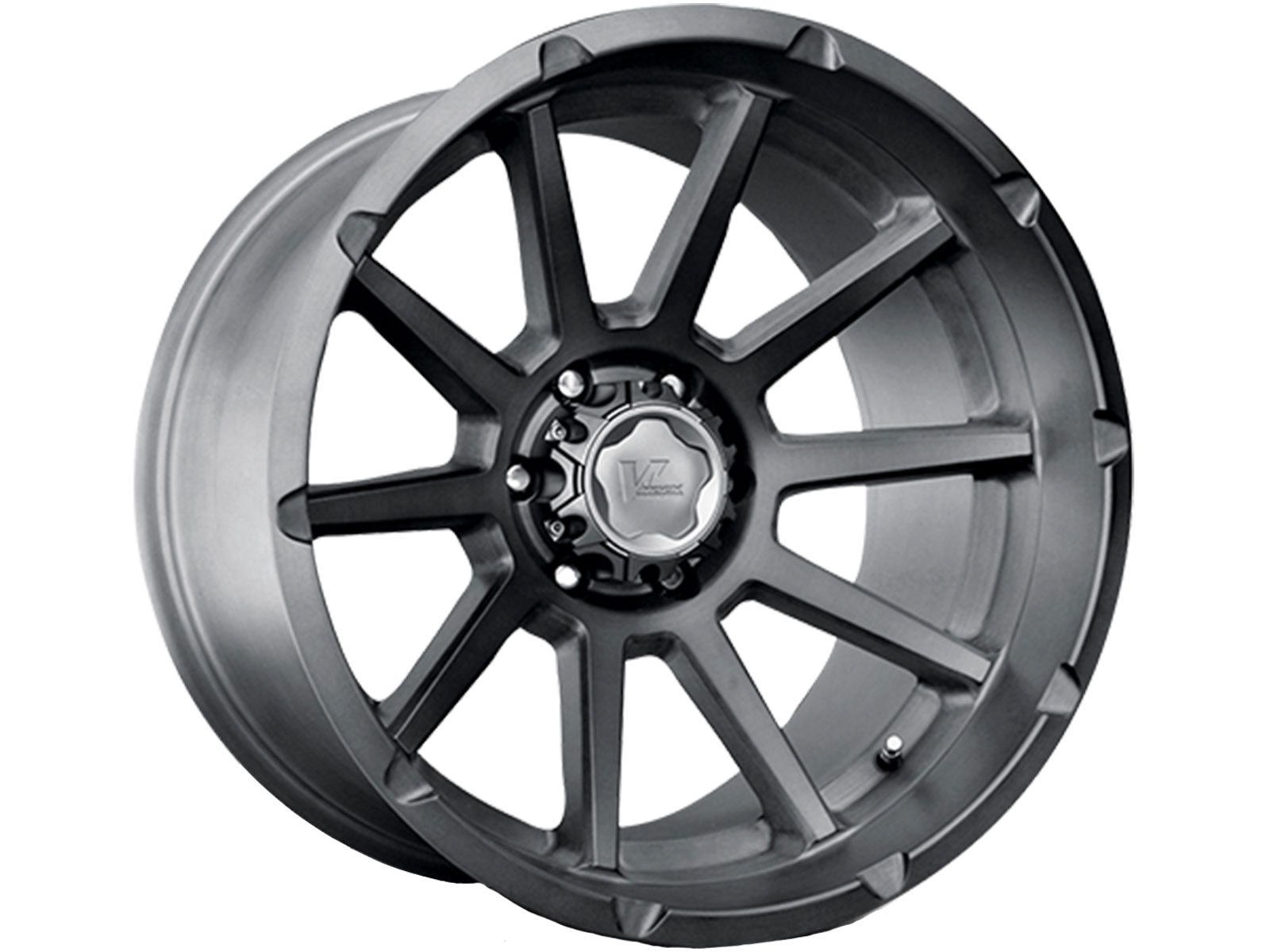 V-Rock Brushed & Tinted Black VR13X Tactical Wheels | Havoc Offroad