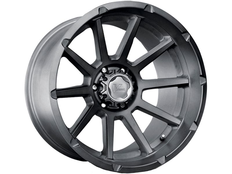 V-Rock Brushed & Tinted Black VR13X Tactical Wheel VR13-2125844BD ...